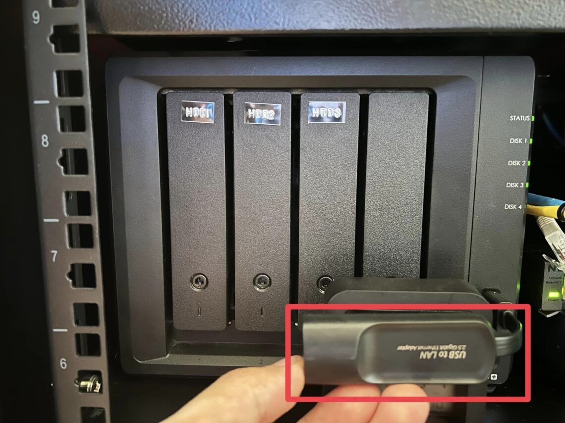 อัพเกรด 2.5Gbps เน็ตเวิร์คให้ Synology DS920+ โดยใช้ USB Ethernet ...